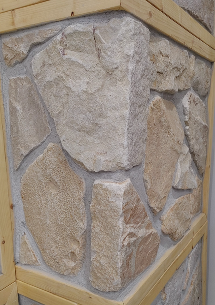 Desert Tan Sandstone Random - Thin Stone Veneer - Corners – Natural ...