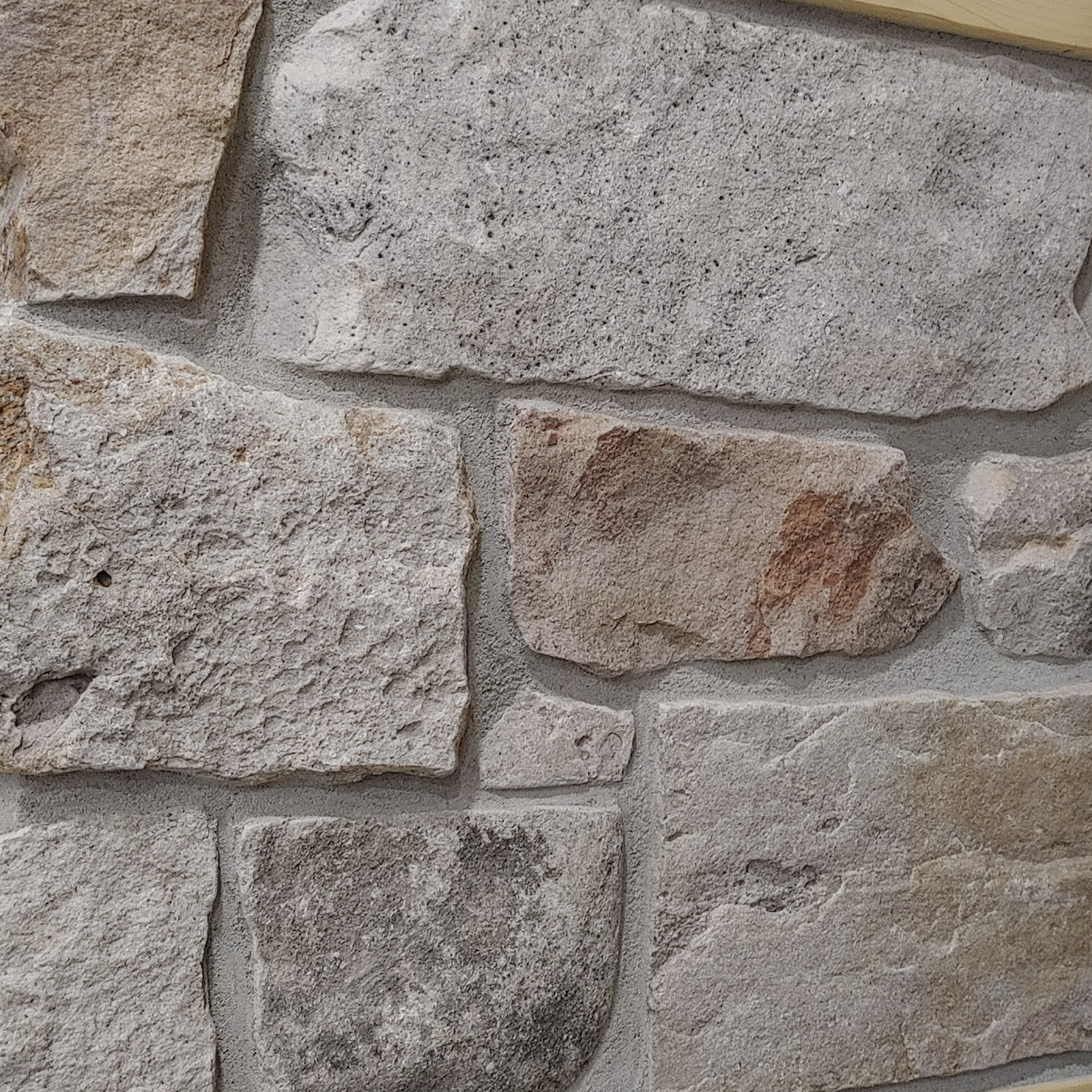 Weathered Face Sandstone Guillotined Squares & Recs Full Color Blend