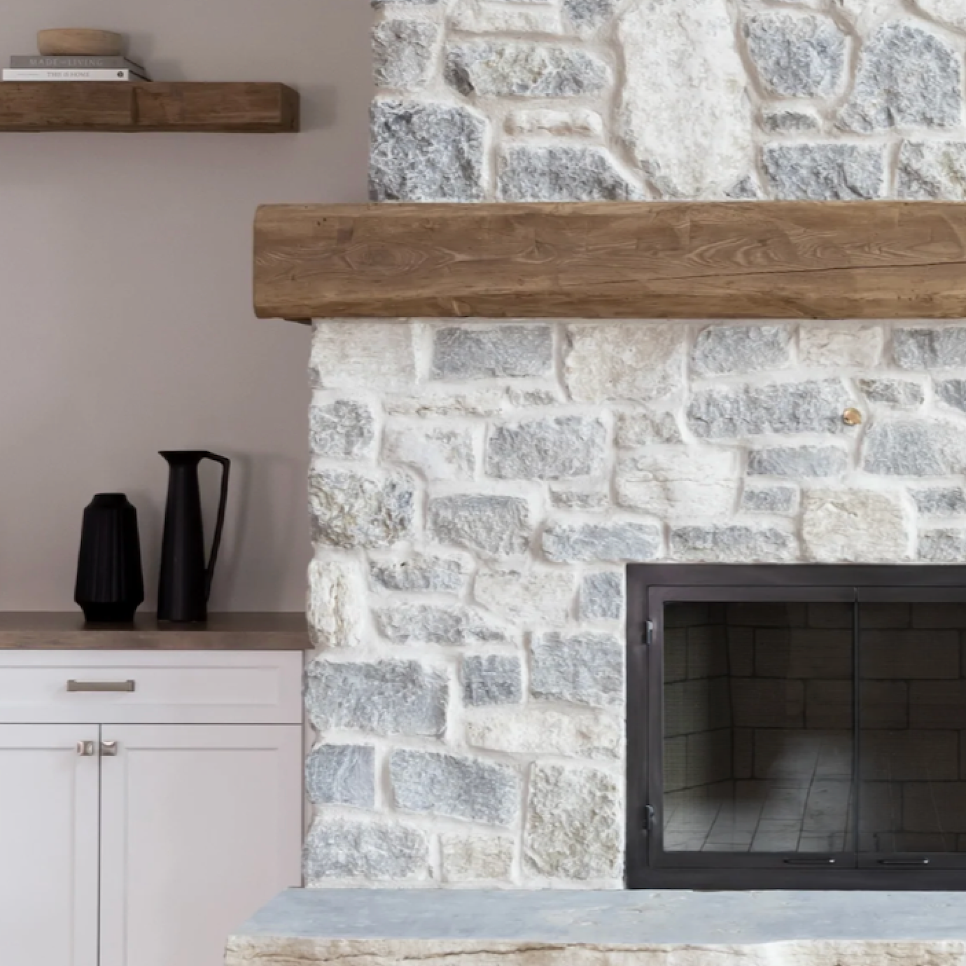 Weatheredge Limestone Olde Mill Estate Blend with White Weatheredface