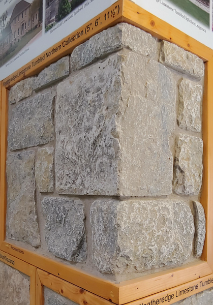 Weatheredge Limestone Northern Collection Thin Veneer - Tumbled - Flat ...